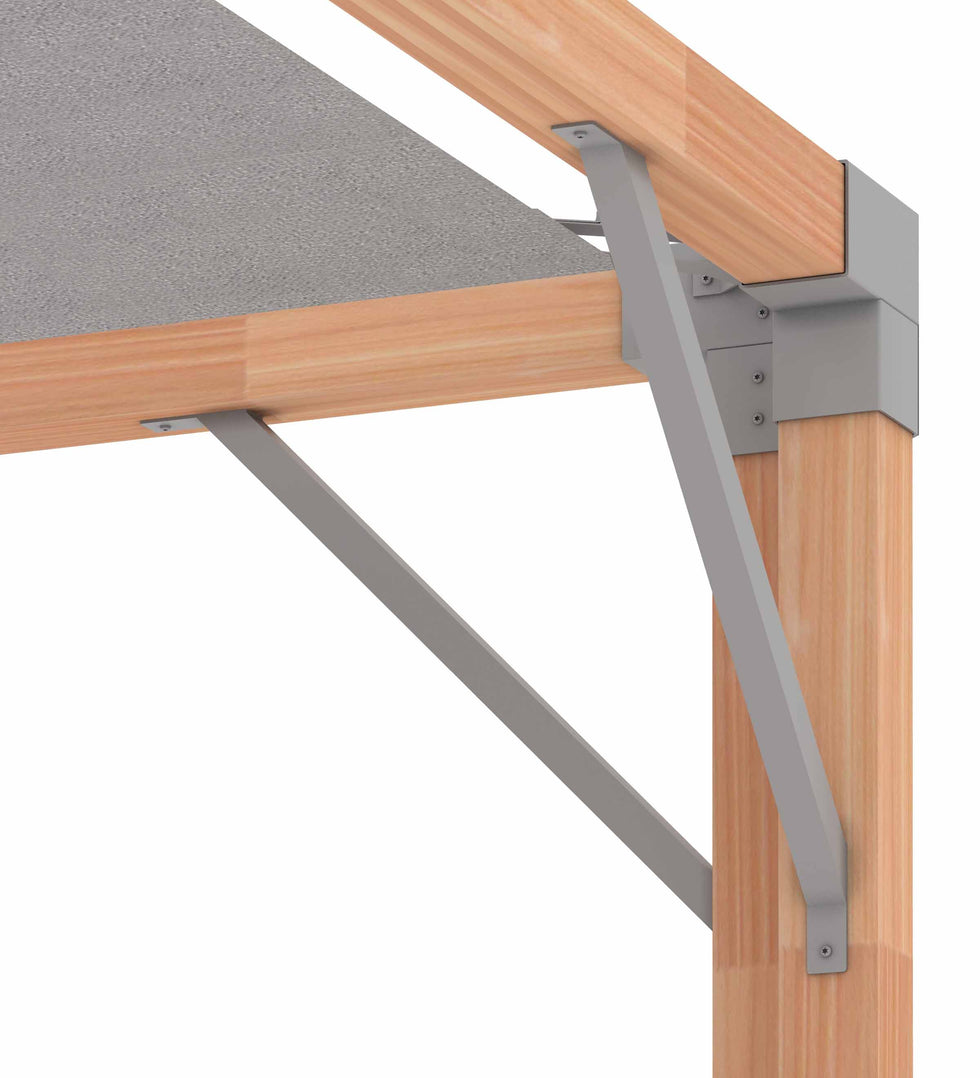 Bali 8 x 8’ Cedar Pergola – CedarCraft